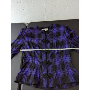 Sarah Elizabeth | Skirts | Vintage Sarah Elizabeth Plaid Button Front ...